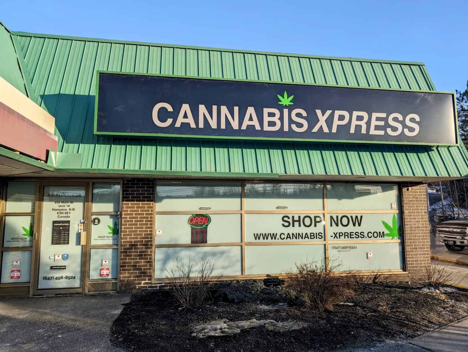 All Cannabis Xpress Stores In Ontario New Brunswick Shop By Location